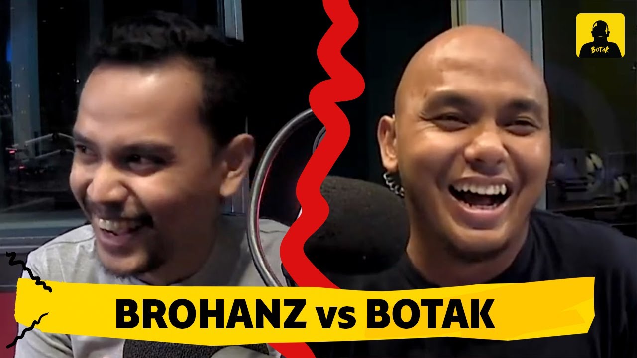 Borak-Borak Botak [PENUH] - Abg Botak vs Brohanz - YouTube