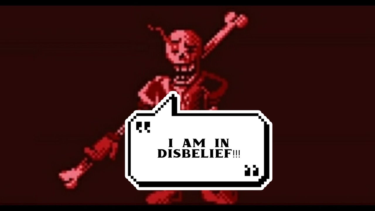 Disbelief Papyrus 8-bit Gameboy phase 1 theme remix - YouTube