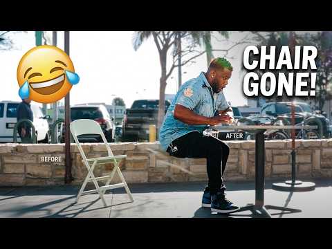CHAIR PULLING PRANK || CRAZIEST REACTIONS