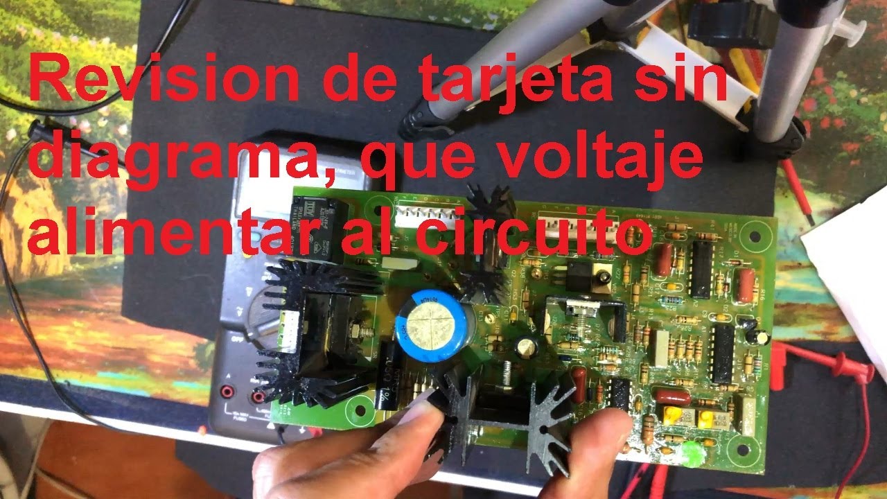 tarjeta de alimentador para soldadora de microalambre, revision de ...