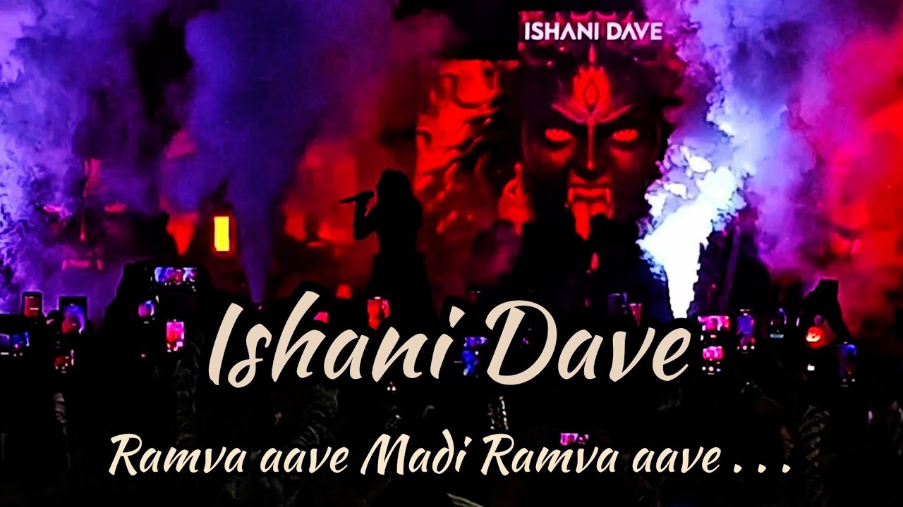 Ishani Dave - Dakla Feat. | Ramva Aave Madi Ramva Aave | Navratri 2025 ...