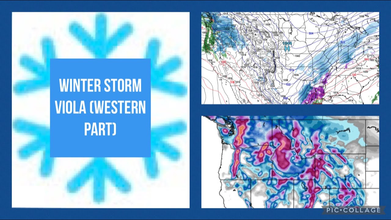 Winter Storm Viola (Western Part) - YouTube