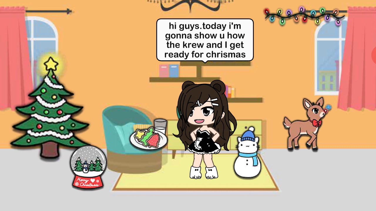 How krew and i dress up for chrismas - YouTube