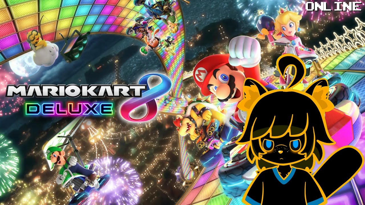blue sHell - Star plays mario kart 8 deluxe online! - YouTube