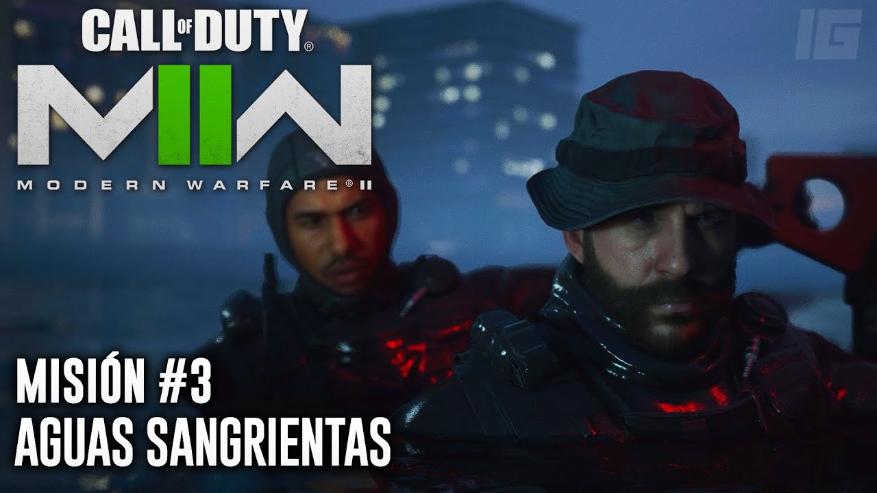 Call of Duty: Modern Warfare 2 - Misión #3 - Aguas Sangrientas (Español ...
