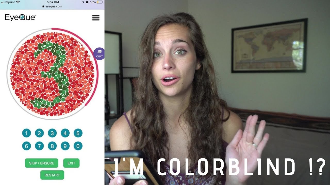 TAKE A COLORBLIND TEST WITH ME - YouTube