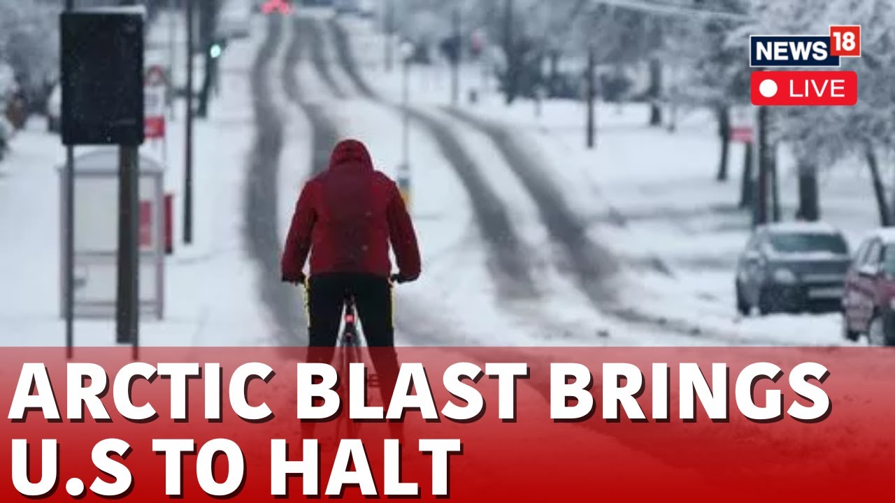 US Snow Storm 2025 LIVE | U.S Experience Dangerous Cold Due To An ...