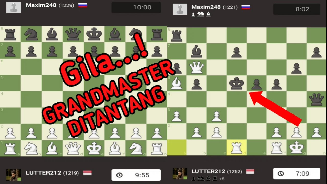 CHESS!! || Grand Master Catur Masa Depan || Menggunakan Jurus Mematikan ...