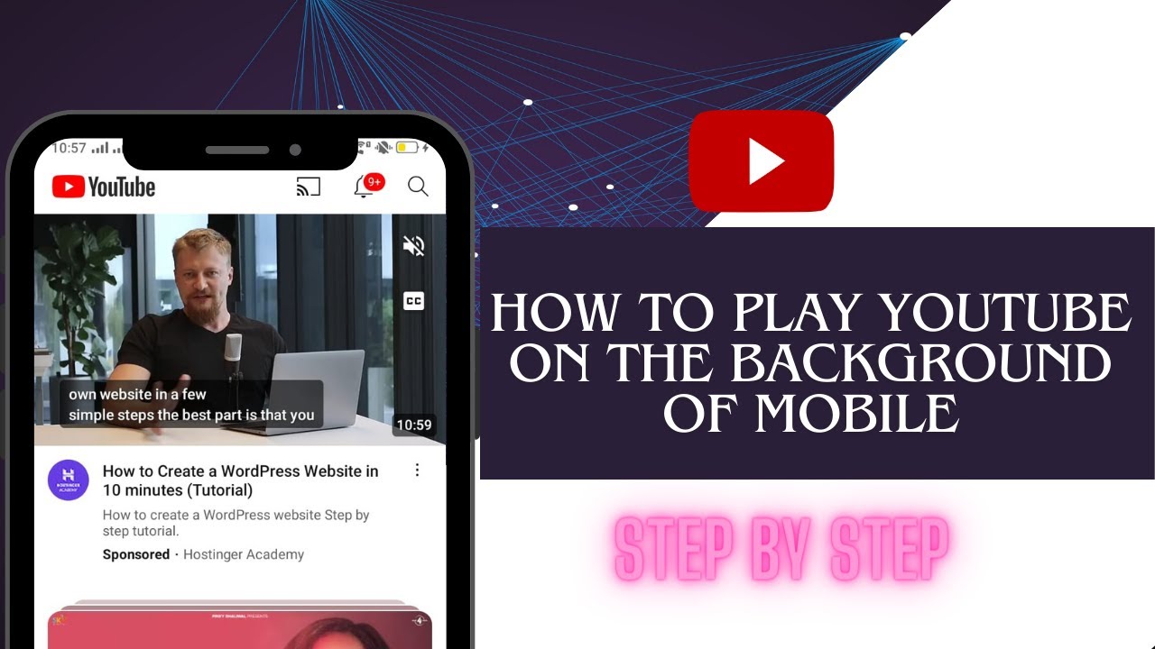 How to Play YouTube in the Background on Mobile | Playing YouTube in ...