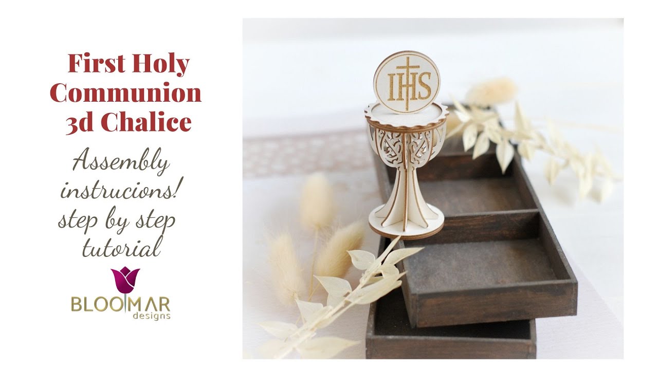 First Holy Communion Chalice 01 Assembly instructions - YouTube