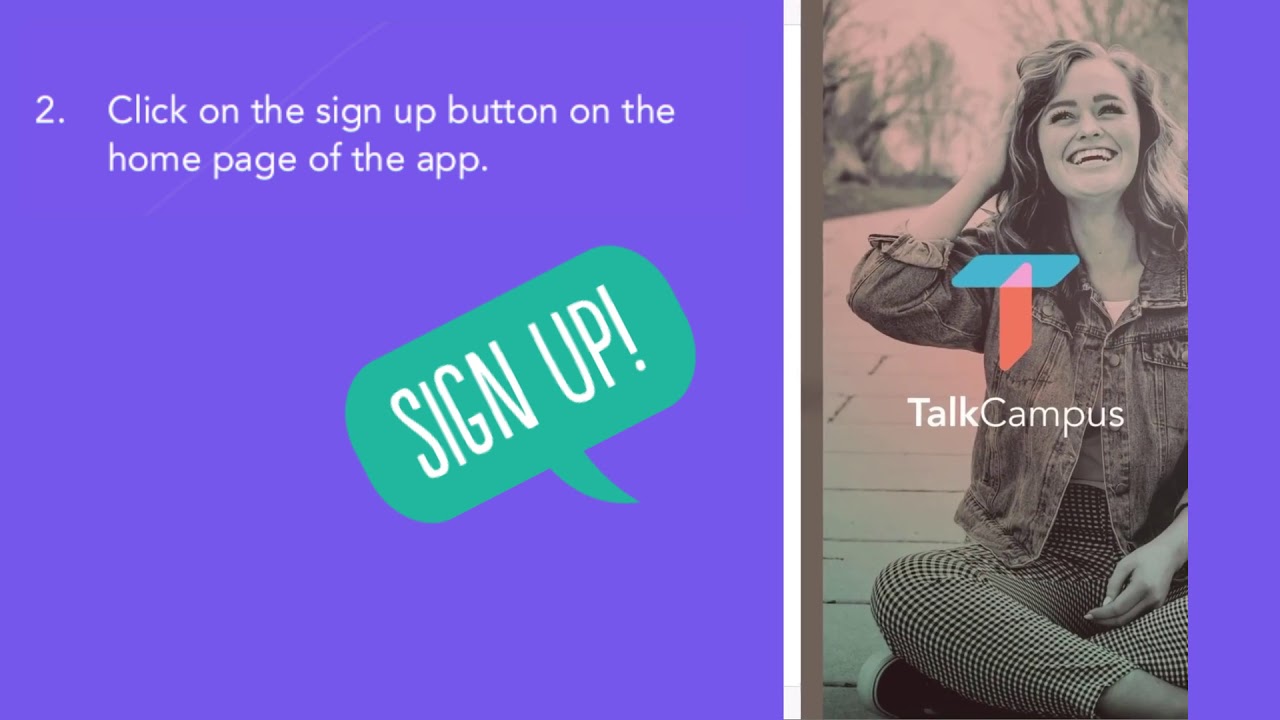 How to Dowload the TalkCampus APP - YouTube