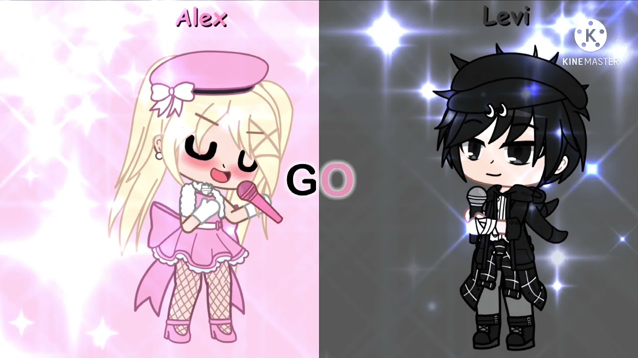 Outfit battle || Inquisitormaster || Gacha+FNF || Alex VS Levi - YouTube
