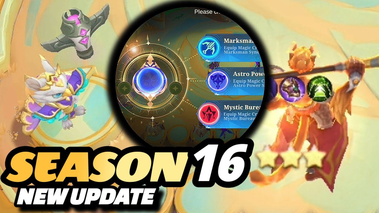 SEASON 16 - Part 1 New Season Update | MLBB MAGIC CHESS BEST SYNERGY ...