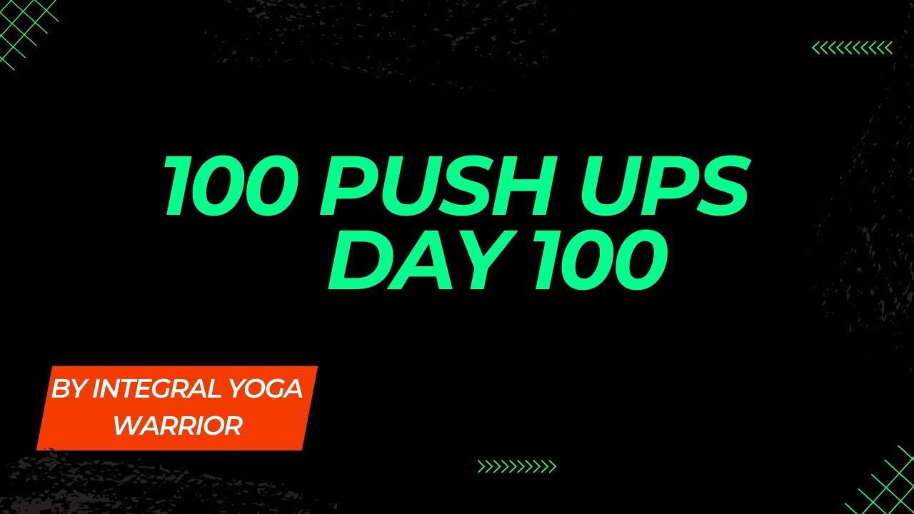 100 Pushups a Day Challenge – Home Workout – Day 100 - YouTube