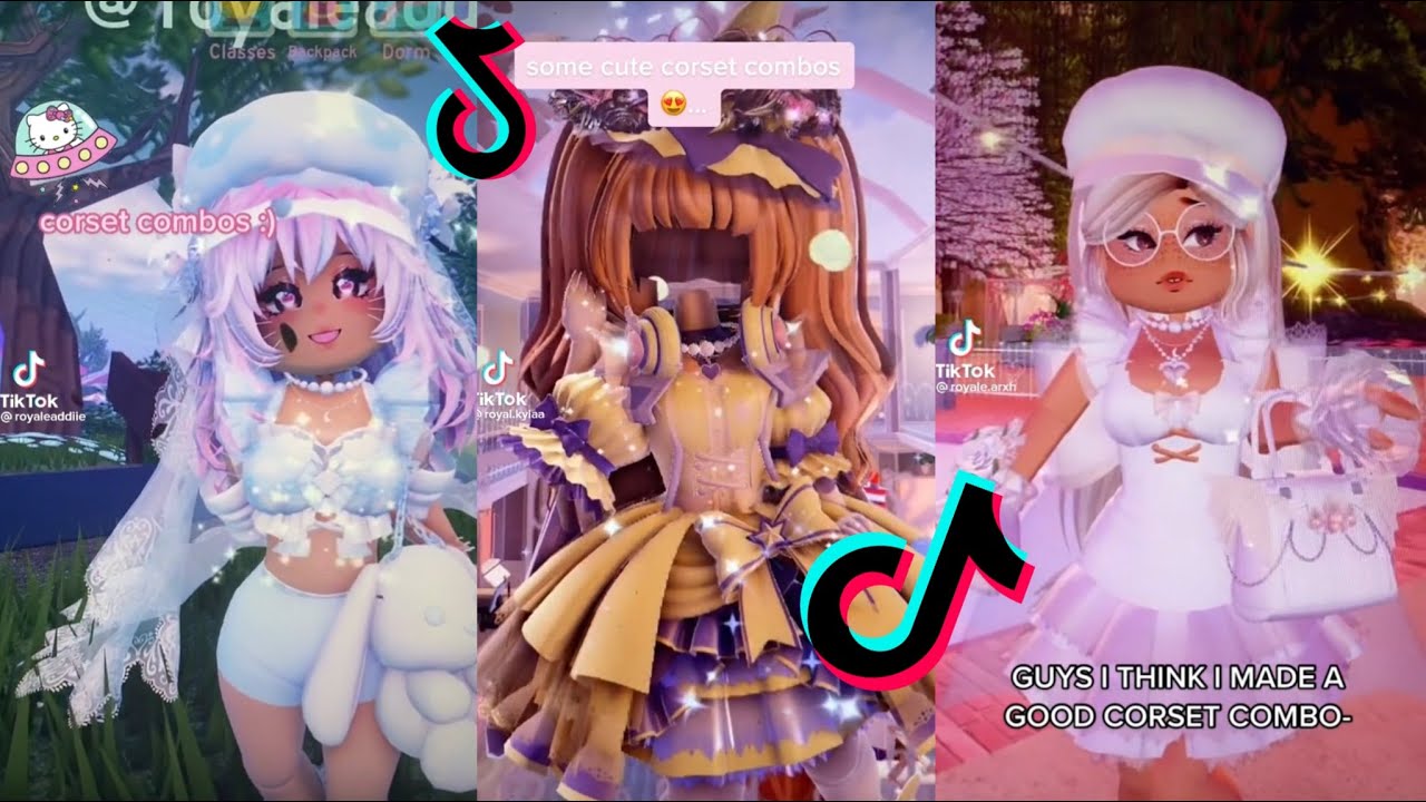 🤍Royal high corset combos tiktok compilation🤍| Daydream playz - YouTube