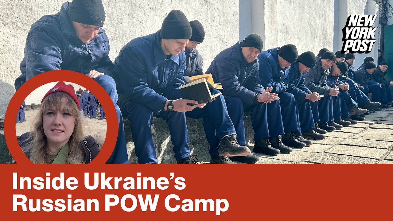 Captured Russian troops speak to the Post during Ukraine POW camp tour ...