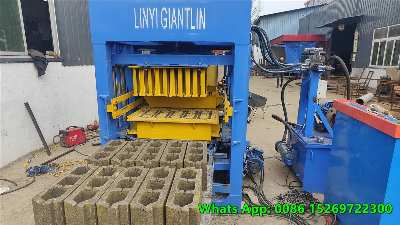 400-150-200mm 3 holes hollow blocks making machine for Congo ...