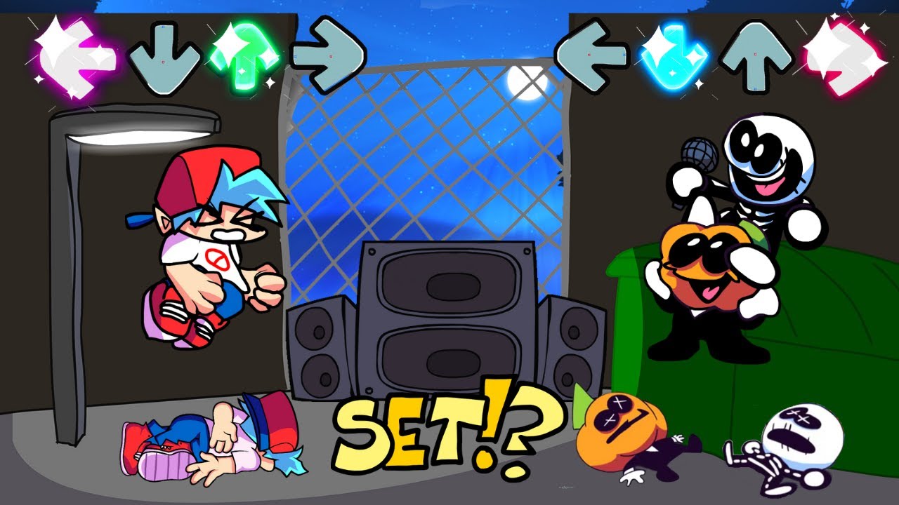 Friday Night Funkin' but Skid and Pump Dies (Goodbye to a World but ...