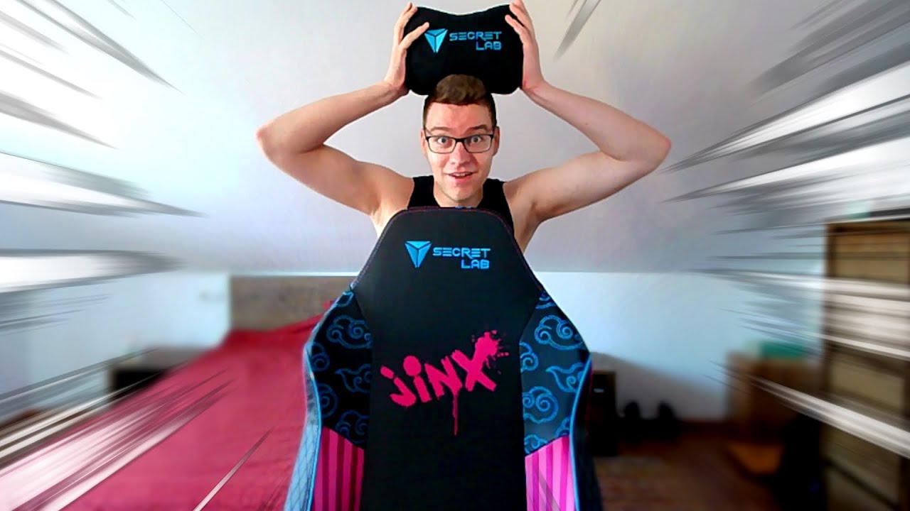 This Chair Changed My Life (SecretLabs Jinx Edition Unboxing) - YouTube