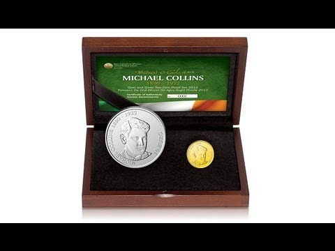 Michael Collins Commemorative Coins - YouTube
