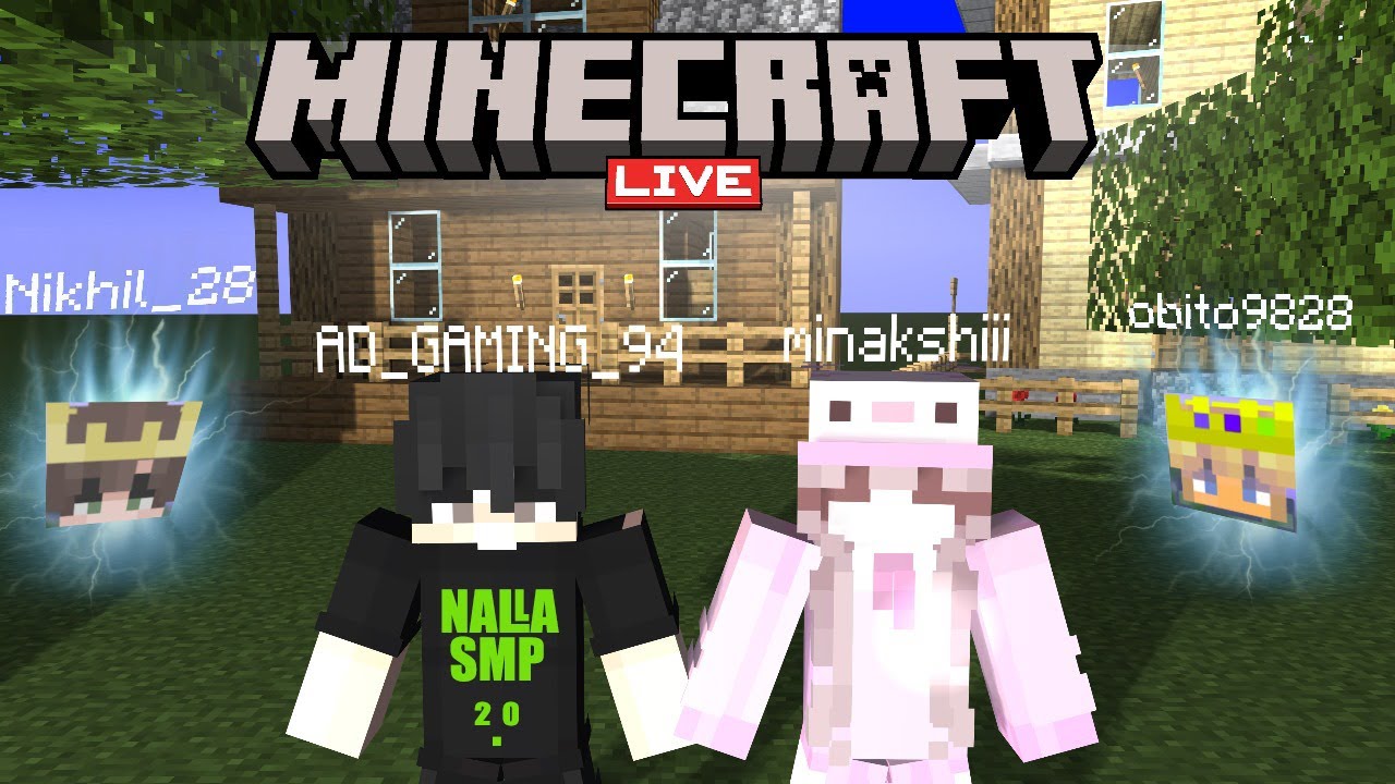 Playing Lifesteal Live Live | Minecraft stream | AD_GAMING_94 | #minecraft #lilyville - YouTube