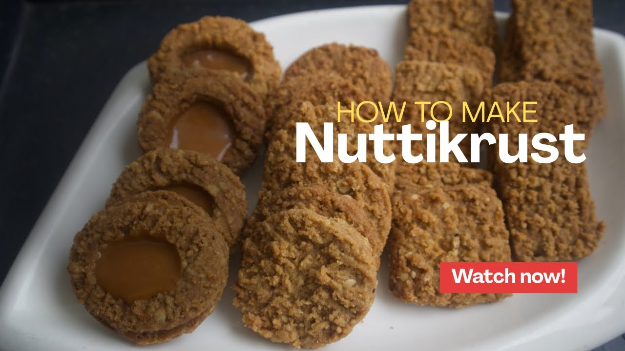 How to make nuttikrust biscuits - YouTube