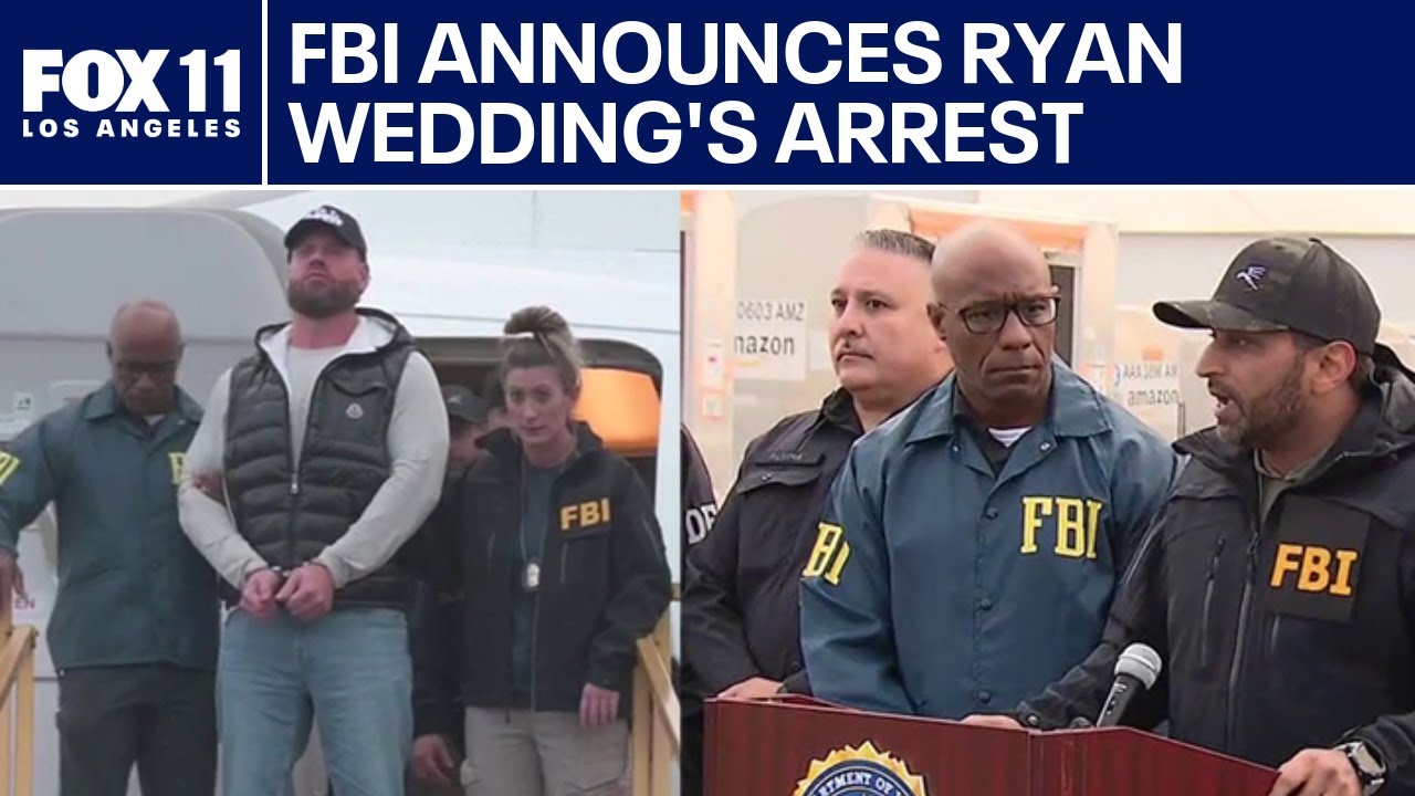 FBI announces Ryan Wedding's capture - YouTube