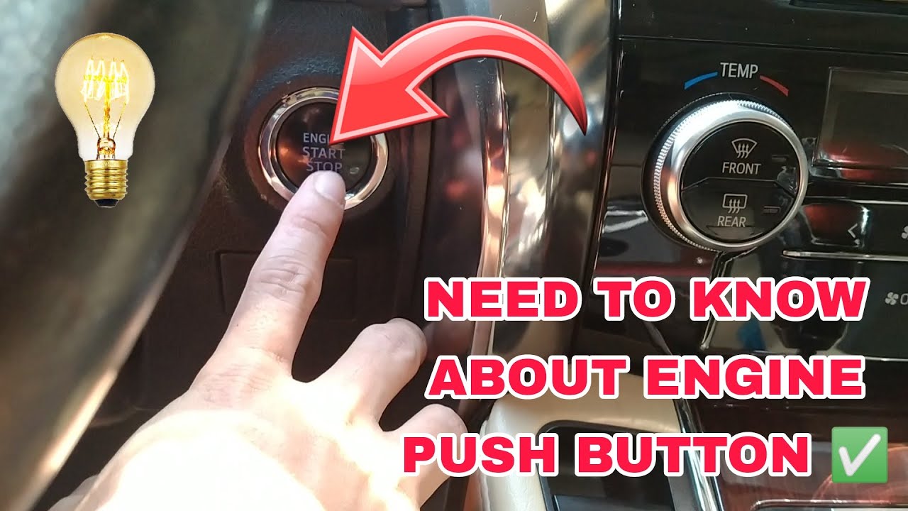 HOW TO USED START ENGINE IN YOUR CAR | Alchemon Tv Official - YouTube