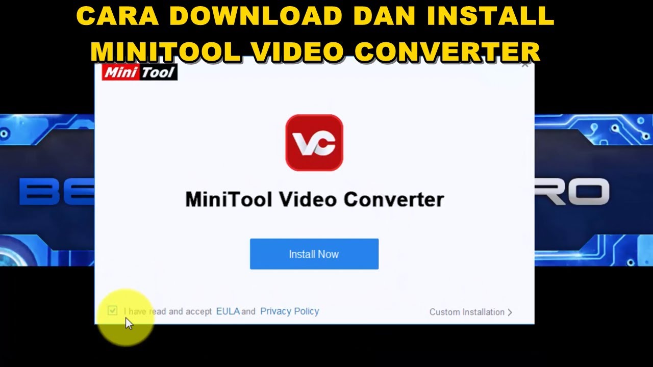 Cara Download Dan Install Minitool Video Converter - YouTube