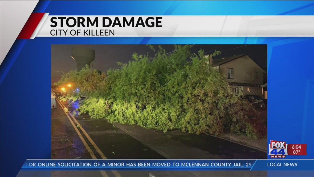 City of Killeen gives wx damage update - YouTube