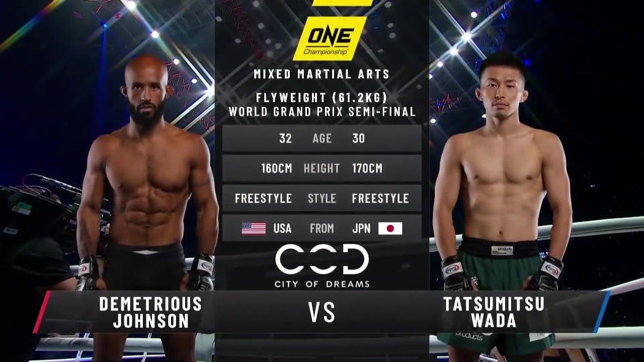 Demetrious Johnson vs. Tatsumitsu Wada | Full Fight Replay - YouTube