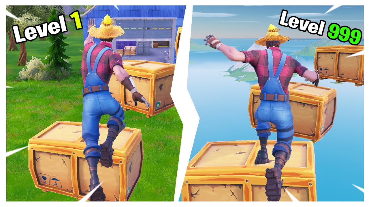 How to get level 1 to 999 in few minutes fortnite only up - YouTube