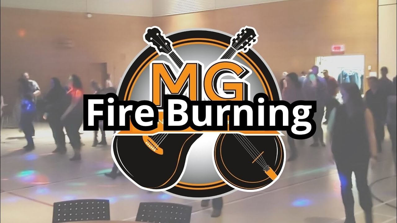 Fire burning Line dance - YouTube