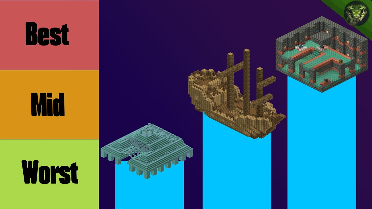 Ranking Every Structure in Minecraft - YouTube