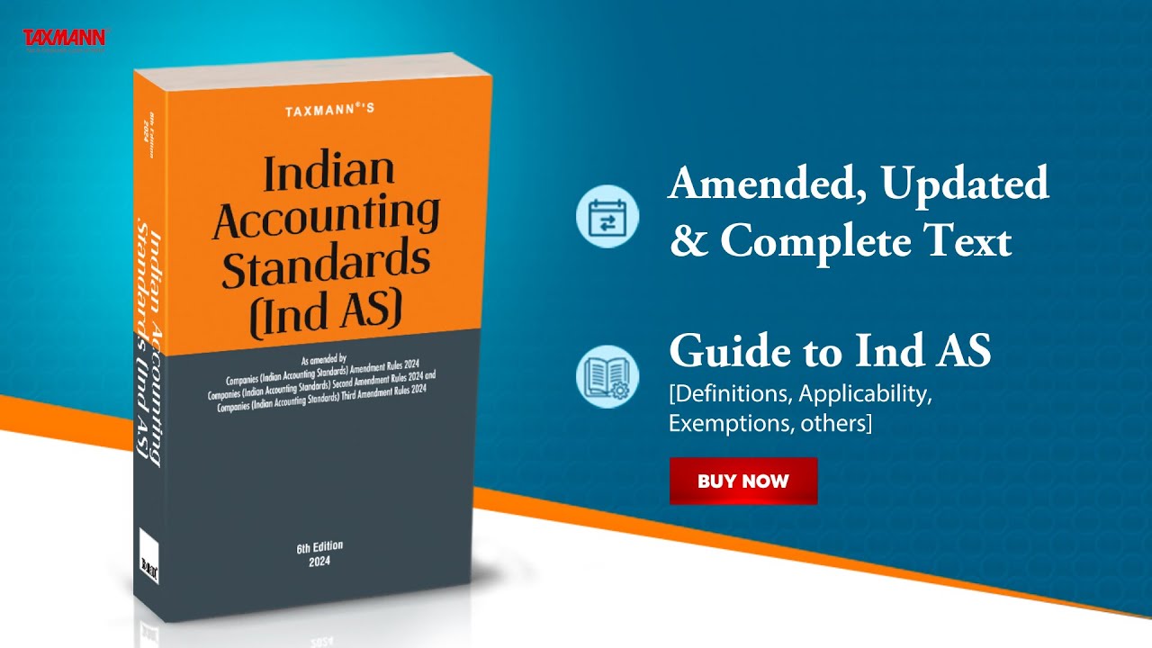 Taxmann's Indian Accounting Standards (Ind AS) – Amended | Updated ...