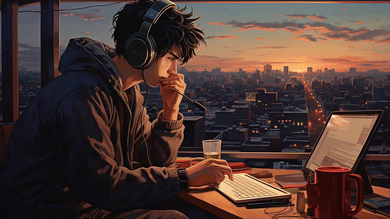 CODING AT NIGHT 💻 - Lofi Hip Hop Mix [Study & Coding Beats] - YouTube