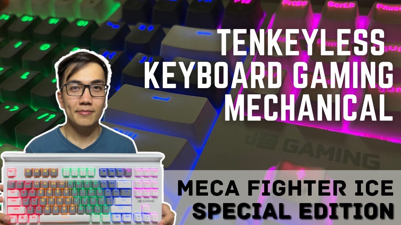 DIGITAL ALLIANCE MECA FIGHTER ICE, TENKEYLESS MECHANICAL KEYBOARD 300 ...