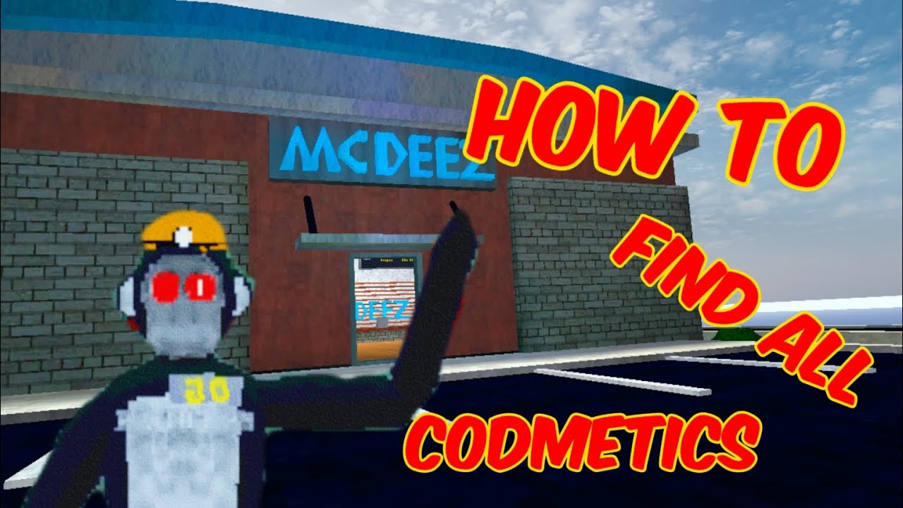 How to get all mcdeez cosmetics in keep climbing - YouTube