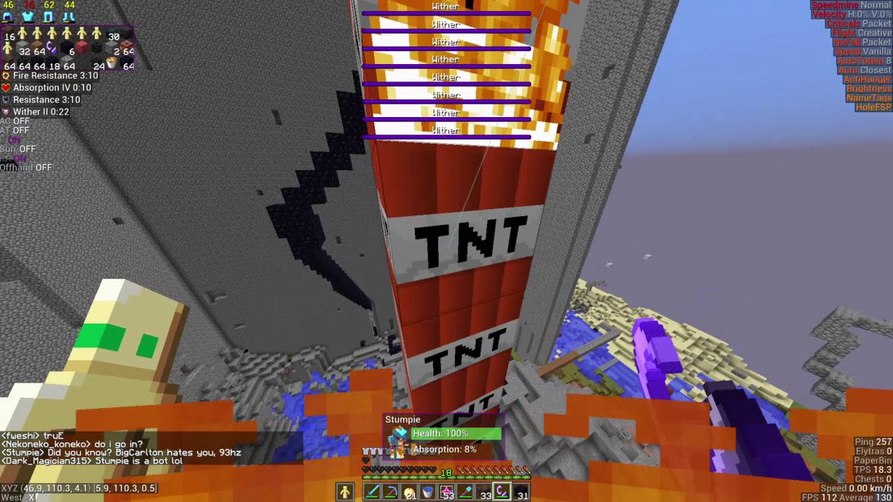 2b2t Japan - Griefing Spawn + PvP (PCC Propaganda) - YouTube