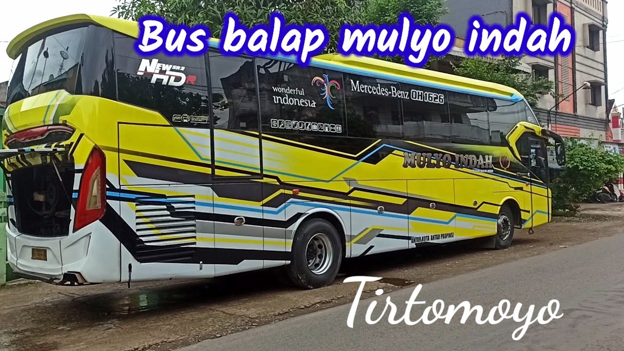 Gebrakan baru bus mulyo indah tiket normal 250rb - YouTube