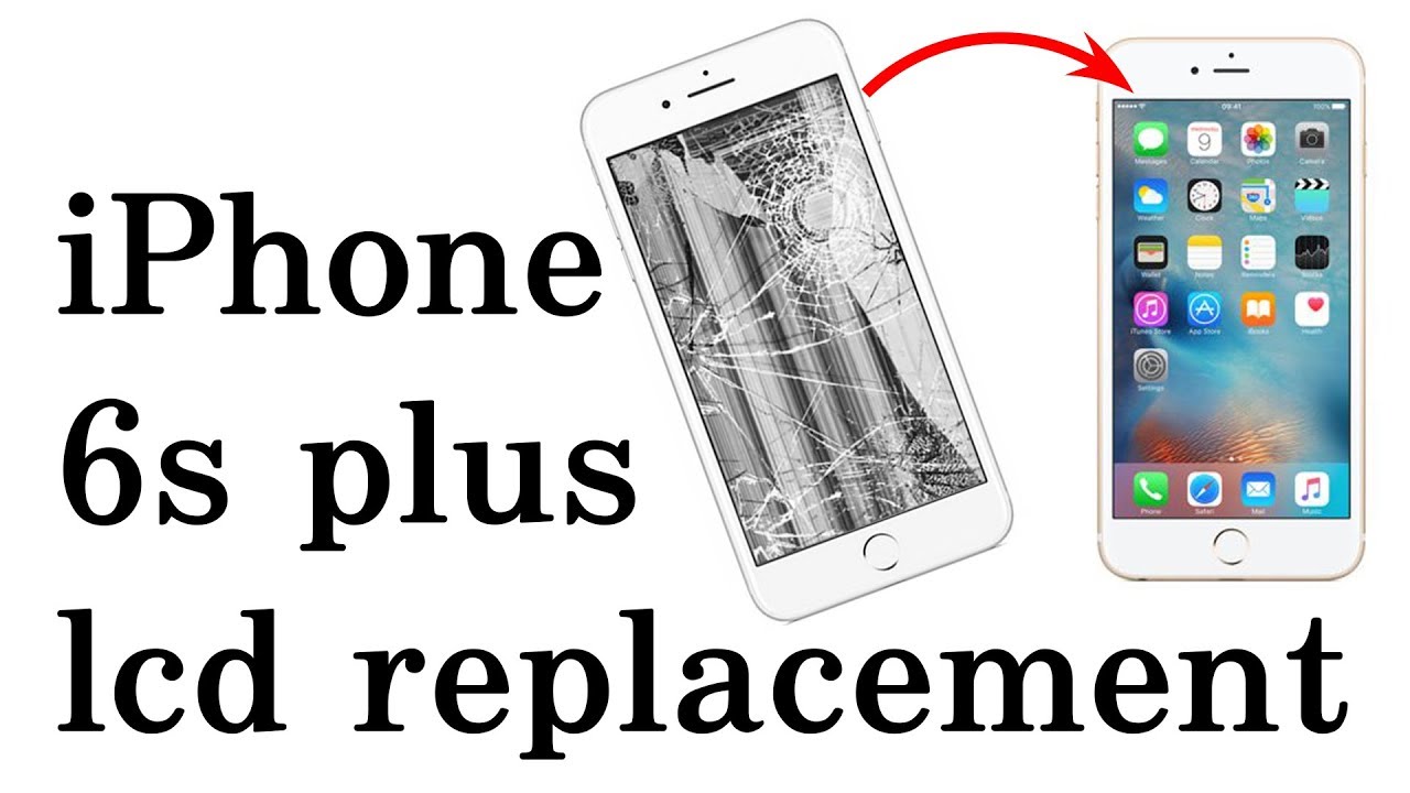 아이폰 6S Plus 액정교체 / iPhone 6sp lcd replacement - YouTube