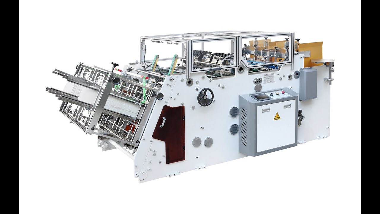 Sandwich box making machine - YouTube