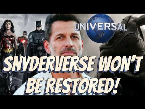 BREAKING: WB Being Sold Off To Universal ? Universal Will Not Restore The Snyderverse Breakdown ...