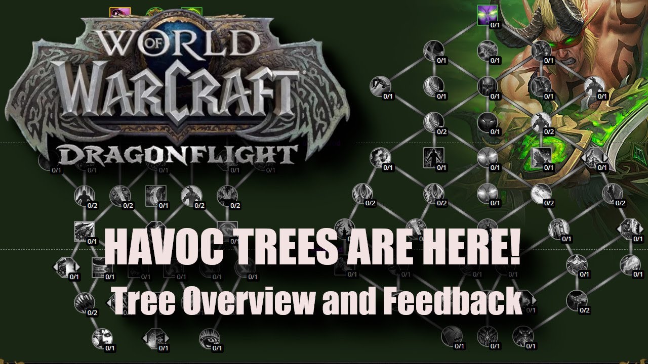 HAVOC DEMON HUNTER DRAGONFLIGHT TALENT TREES - Overview, Feedback, And ...