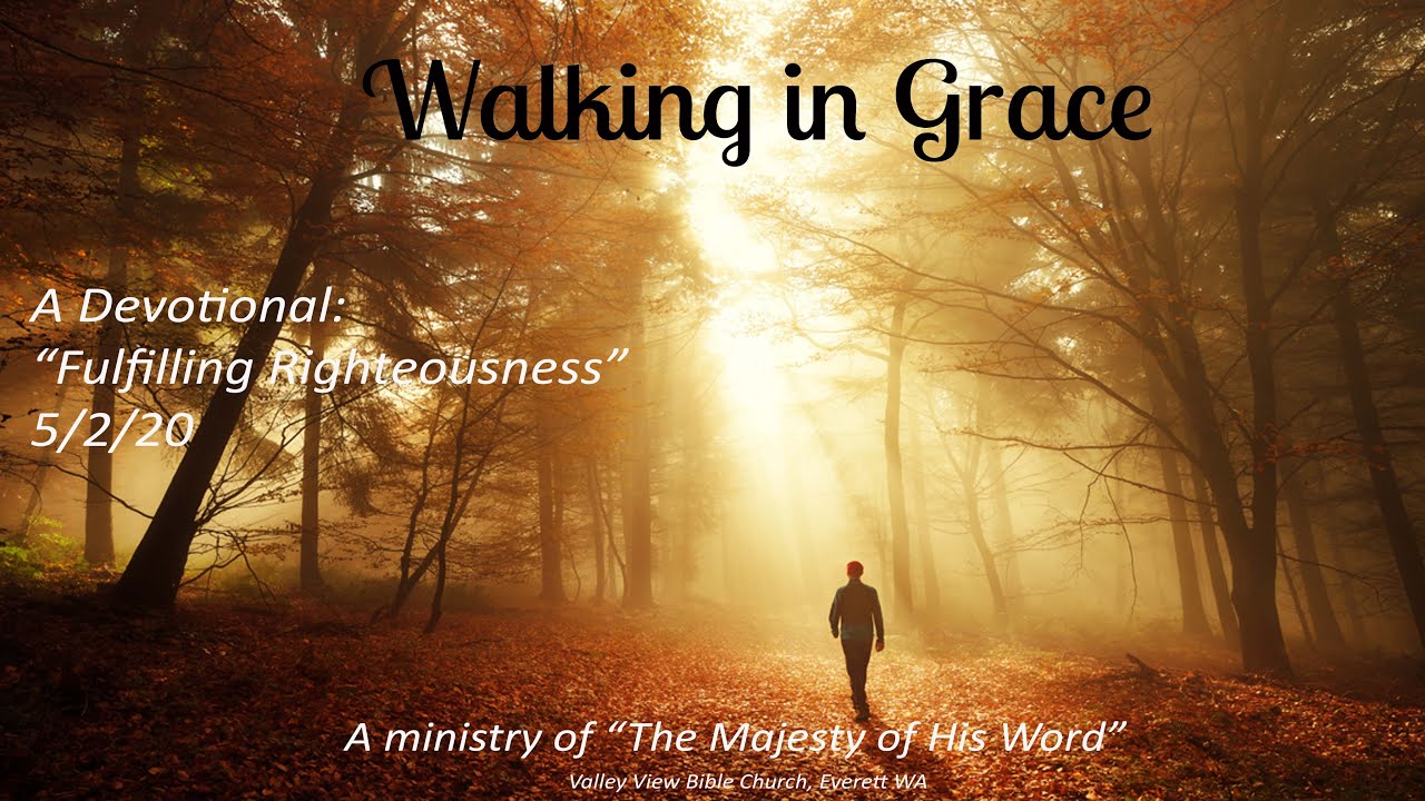 Fulfilling Righteousness YouTube fulfilling-righteousness-youtube