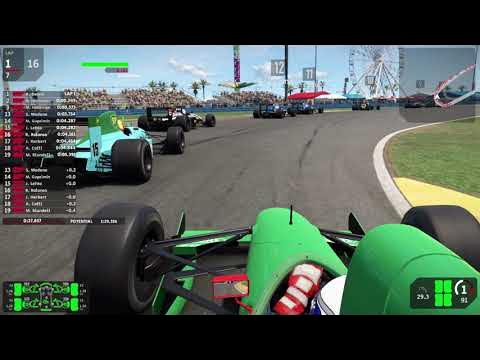 Automobilista 2 / Alessandro Zanardi STRIKES BACK in USA / The Daytona 1991 F1 GP - YouTube