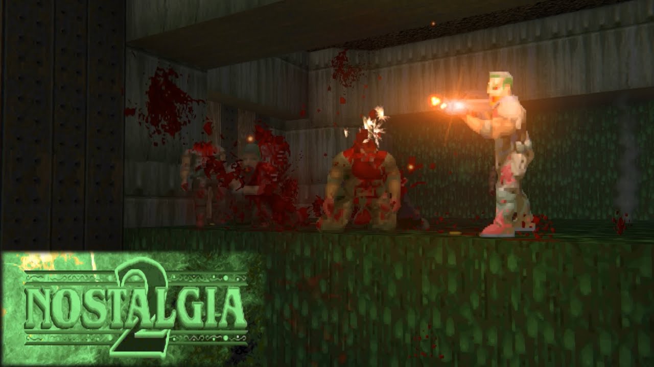 DOOM II with Project Brutality [Nostalgia 2] Level 02 Toxicity - YouTube