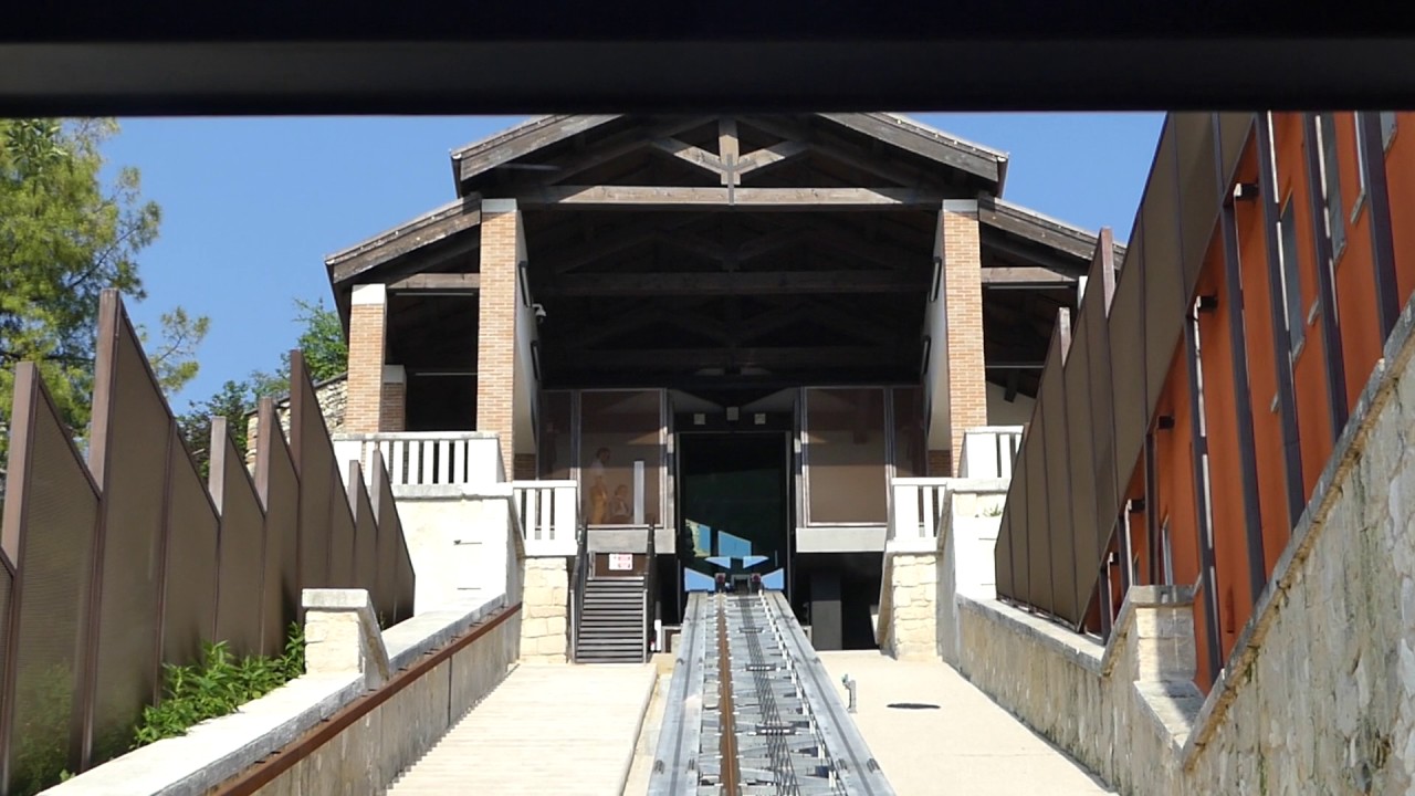 Funicolare Castel San Pietro, salita - dismappa Verona - YouTube