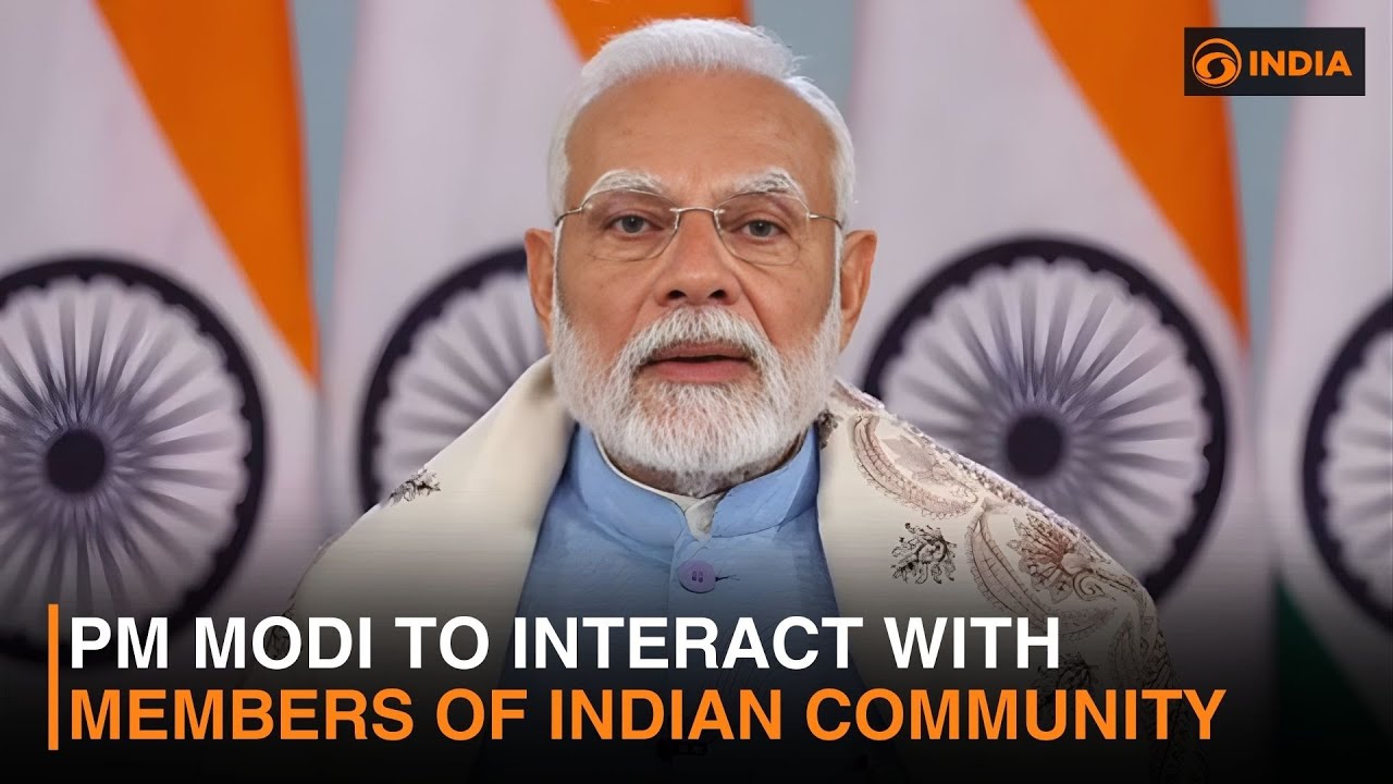 PM Modi to interact with members of Indian community in Malaysia - YouTube