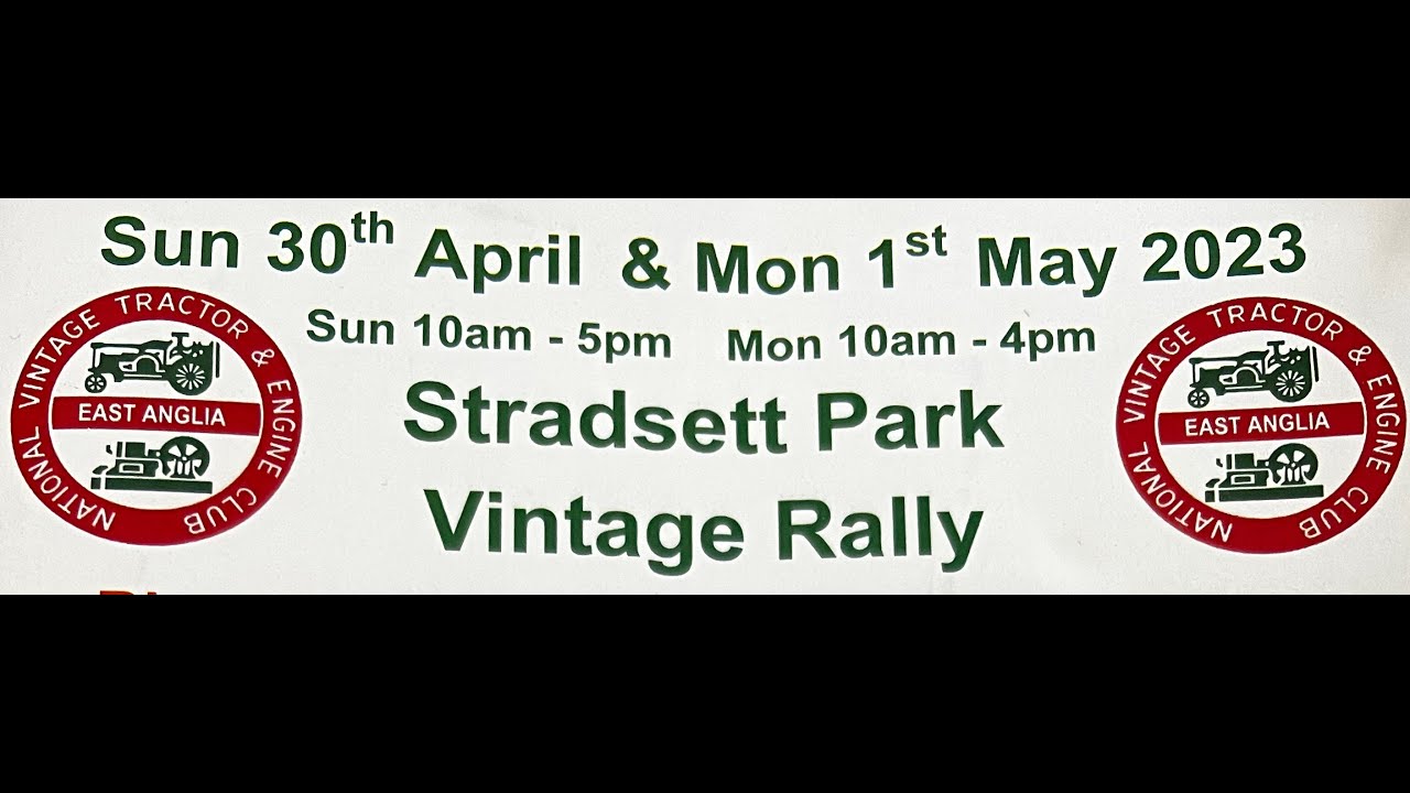 Stradsett Park Vintage Rally 2023 Allis Chalmers & Oliver Hart Parr ...